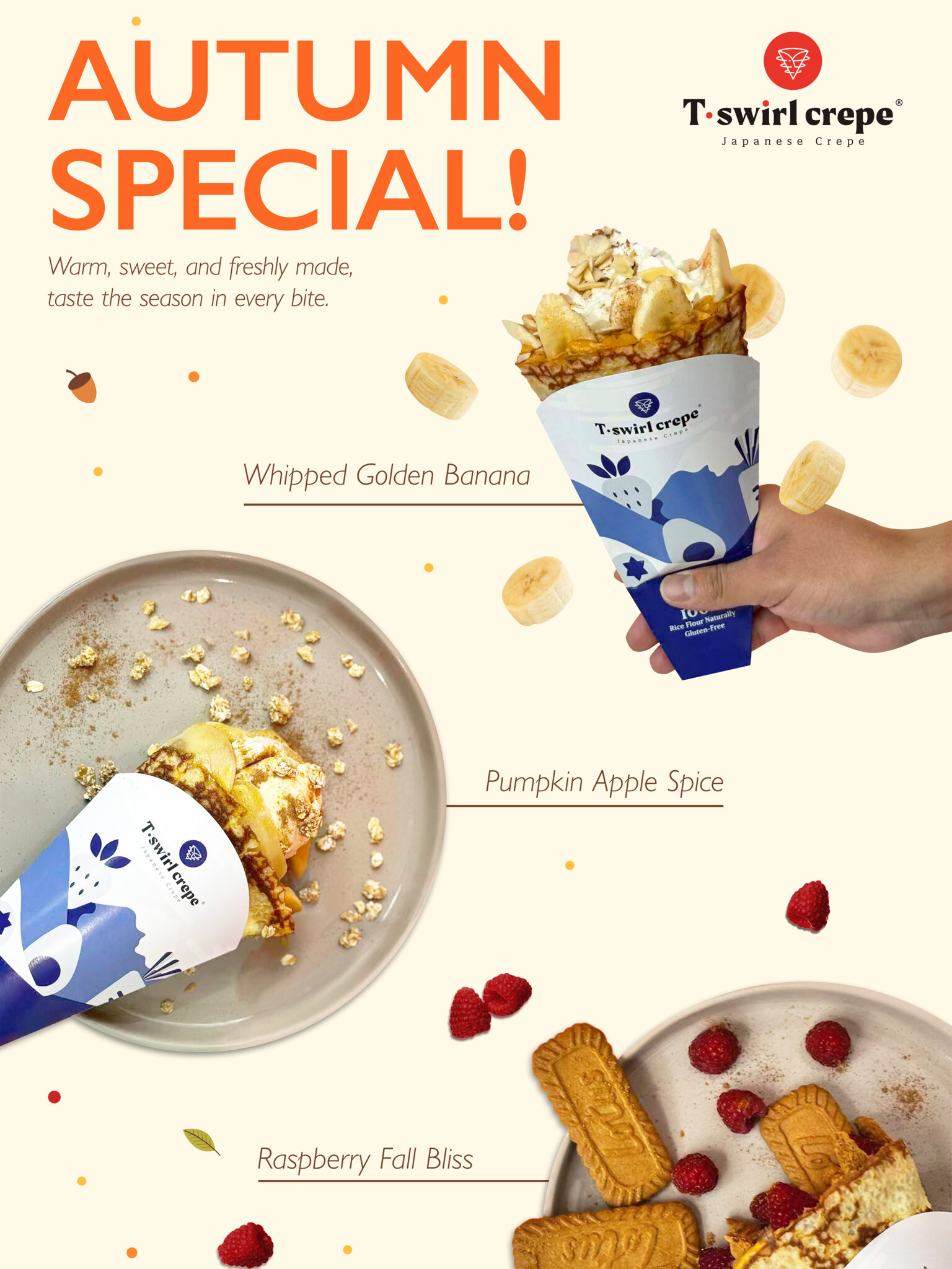 News - T-swirl Crêpe