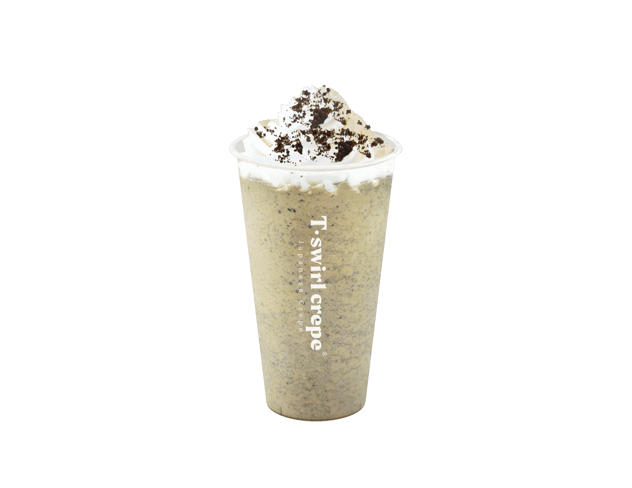 1-Cream Oreo Milk Slush - T-swirl Crêpe