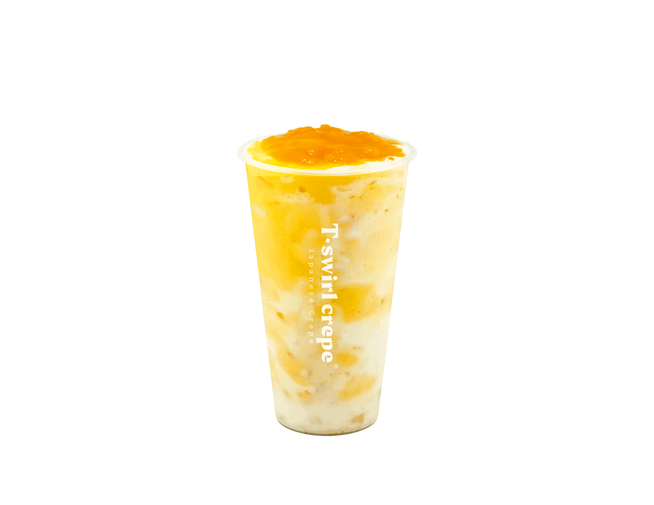 2-Mango Milk Slush - T-swirl Crêpe